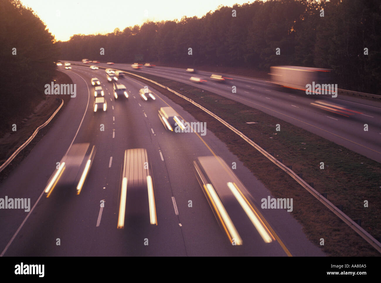 Commuting in atlanta hi-res stock photography and images - Alamy