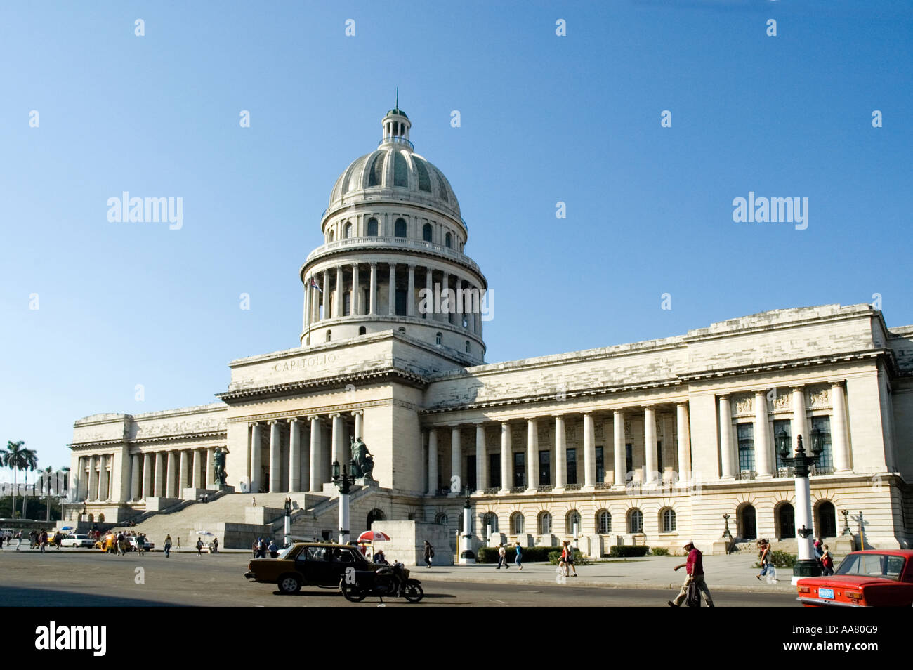 El Capitolio, or National Capitol Building was the seat of government ...