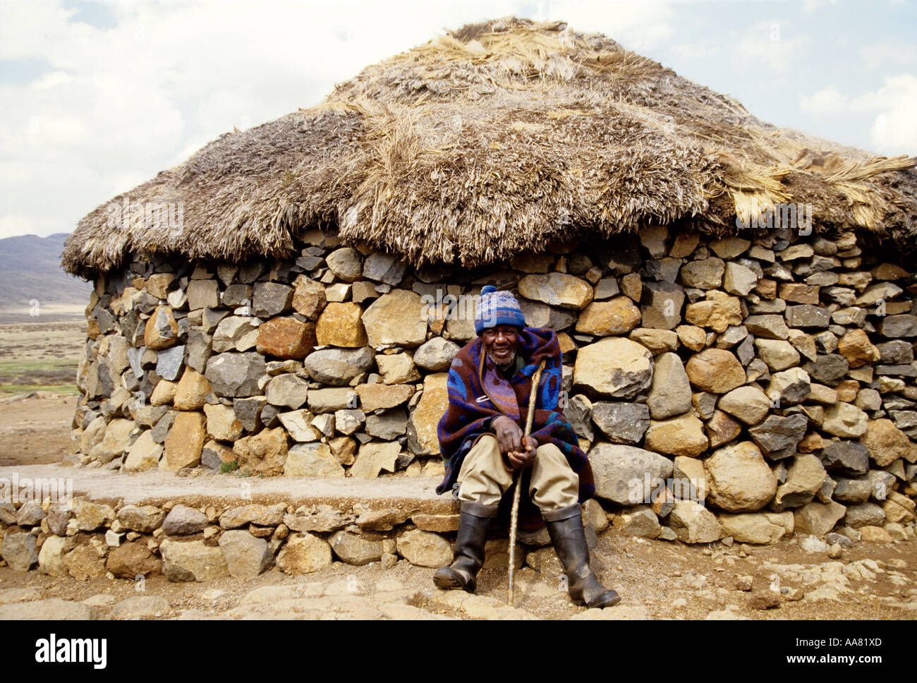 Basotho houses hi-res stock photography and images - Alamy