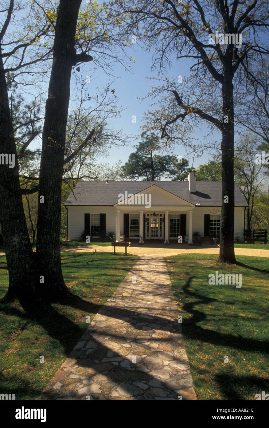 AJ10889, Warm Springs, The Little White House, Georgia, GA Stock Photo ...