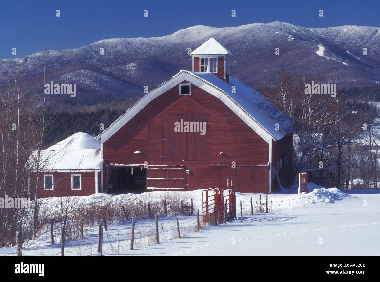 AJ4718, Vermont, VT, Mad River Stock Photo - Alamy