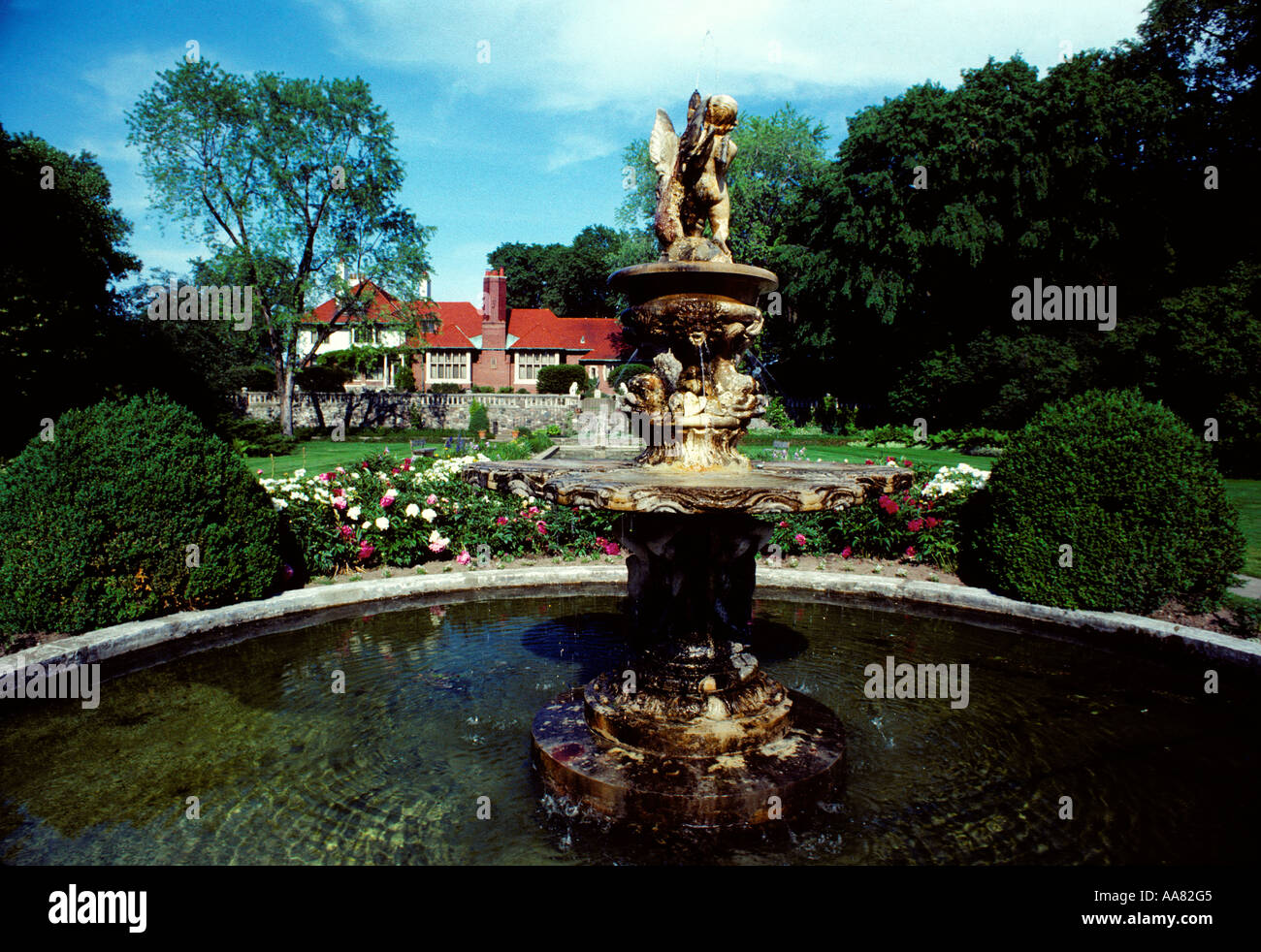 Cranbrook House and Gardens in suburban Detroit s Bloomfield Hills ...