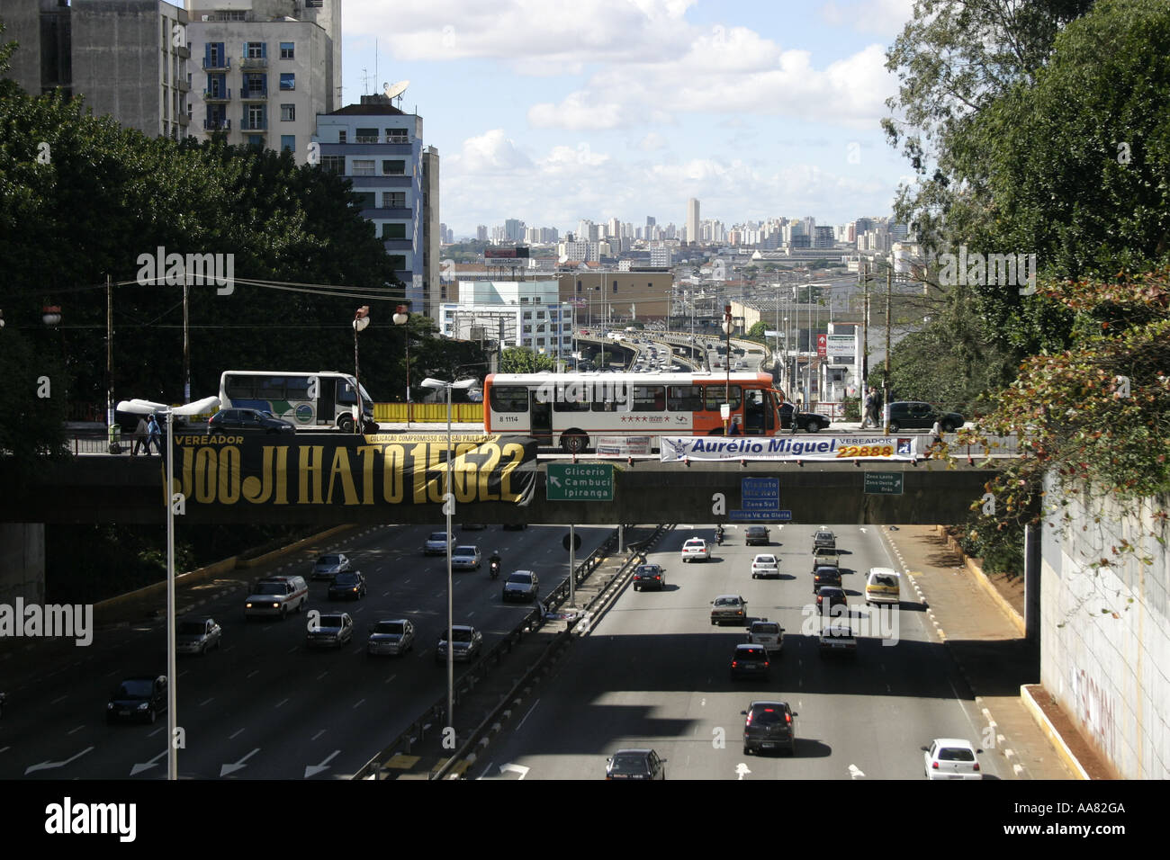 Street Scene in Sao Paulo, Brazil Stock Photo - Alamy