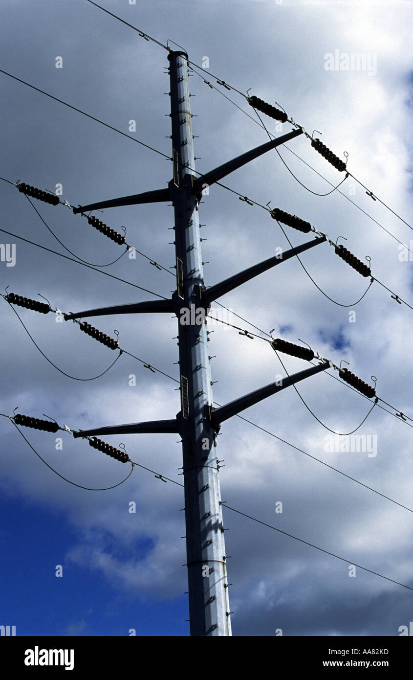 High voltage power cables supplying electricity to the Cambridge ...