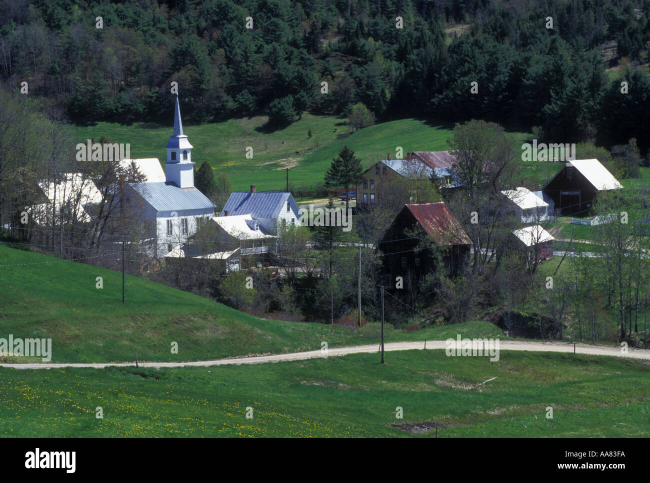 Village east orange vermont usa hi-res stock photography and images - Alamy