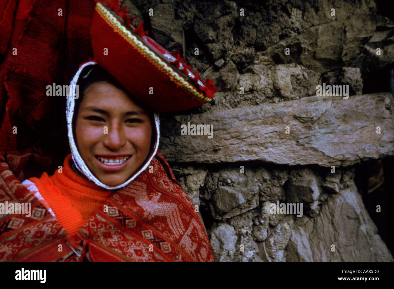 Native inca incan girl child hi-res stock photography and images - Alamy