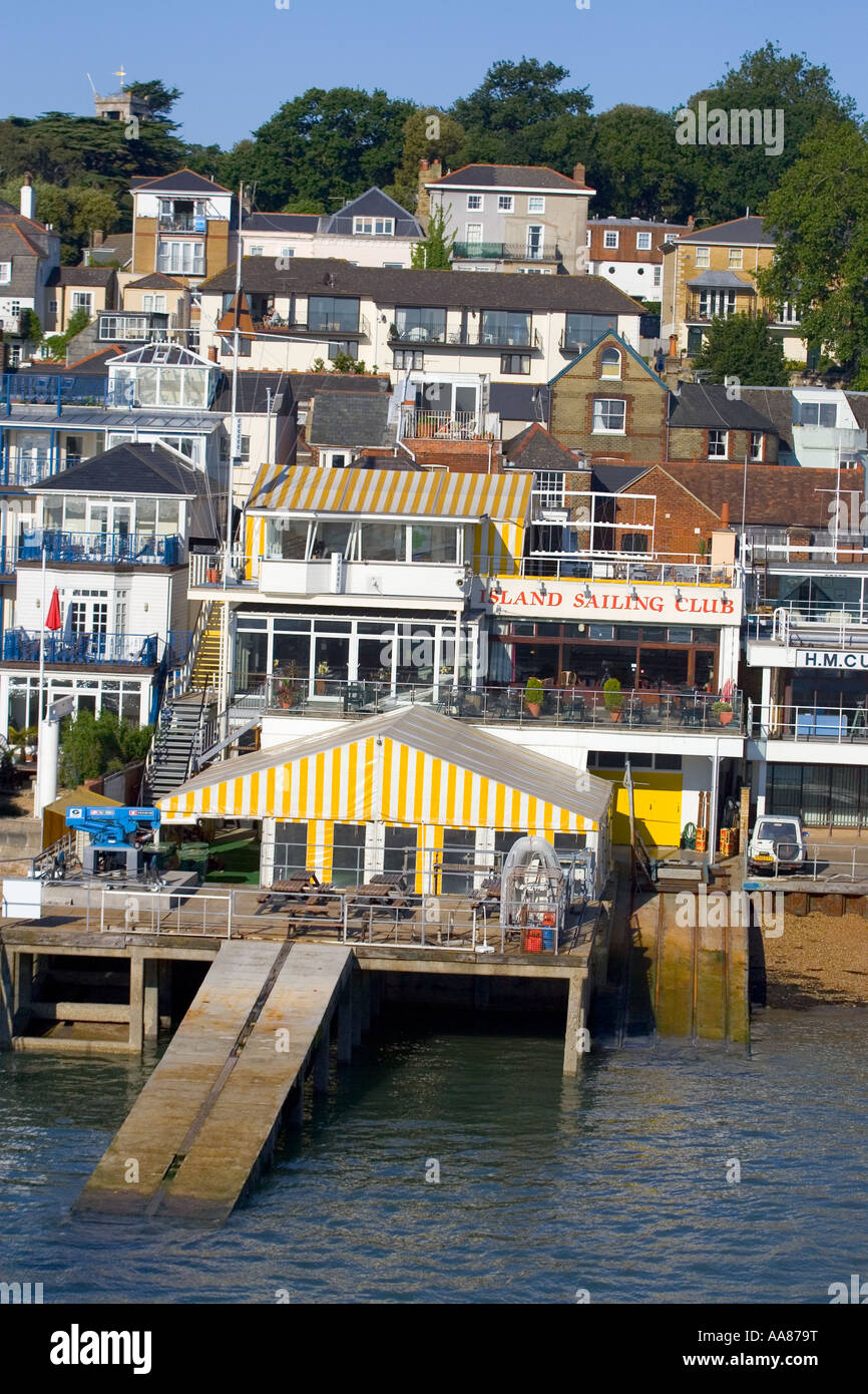 Island Sailing Club Cowes seafront Isle of Wight England UK Great ...