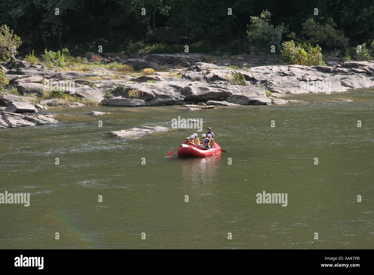 River Rafting on the Shenandoah River Stock Photo - Alamy