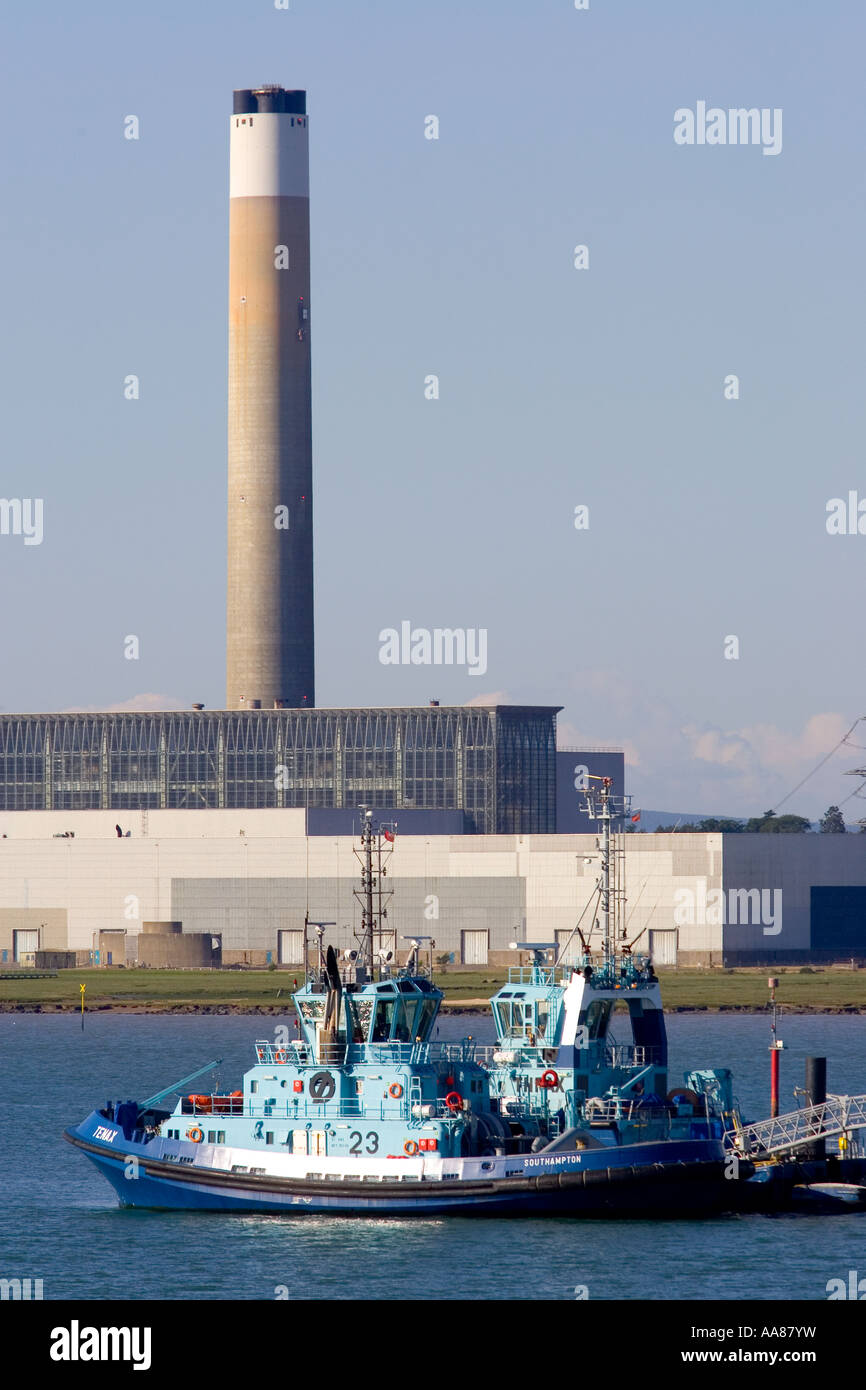 Fawley Oil Refinery Southampton Hampshire England UK Great Britain ...