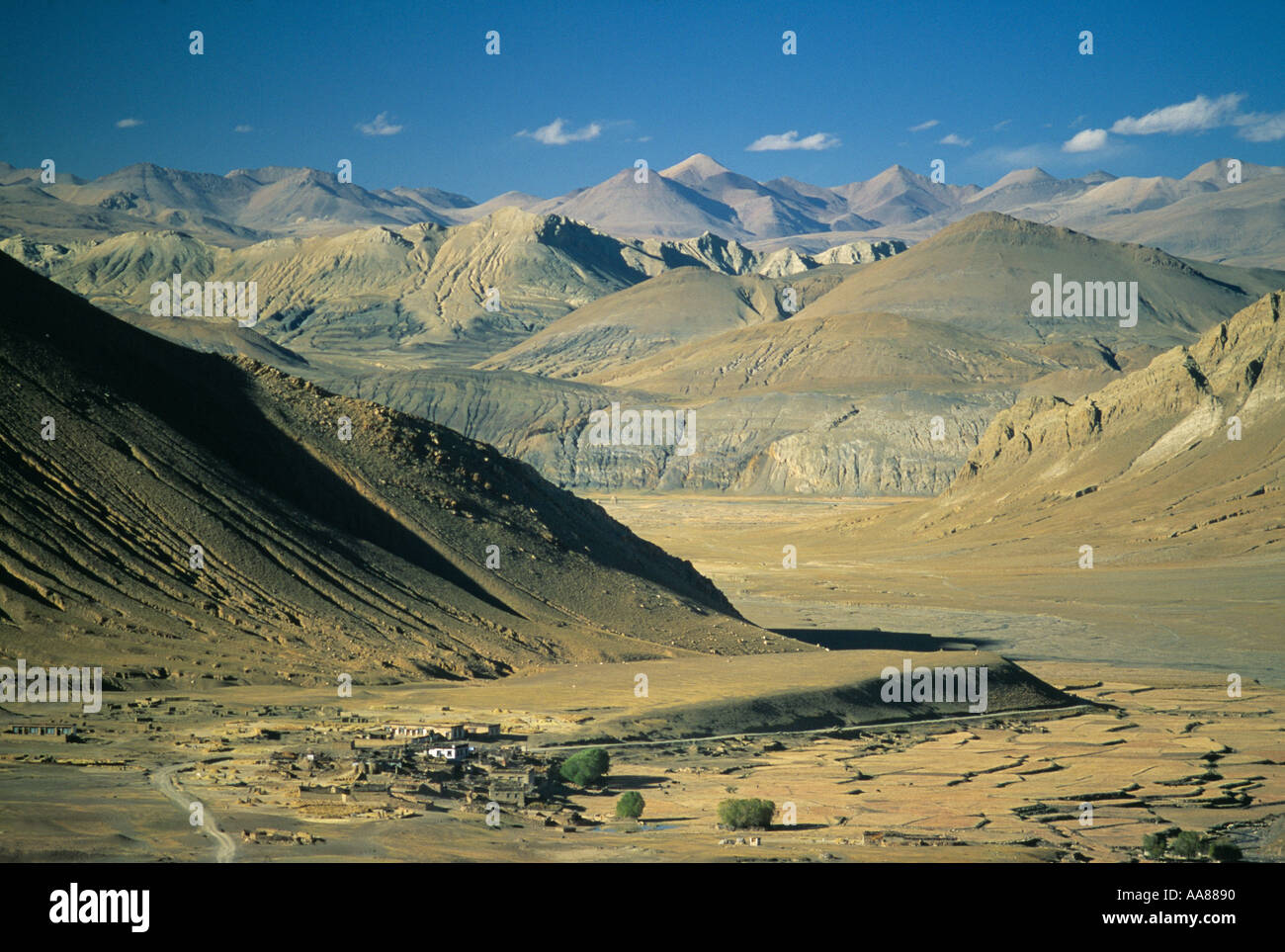 Landscape near Shegar Stock Photo - Alamy