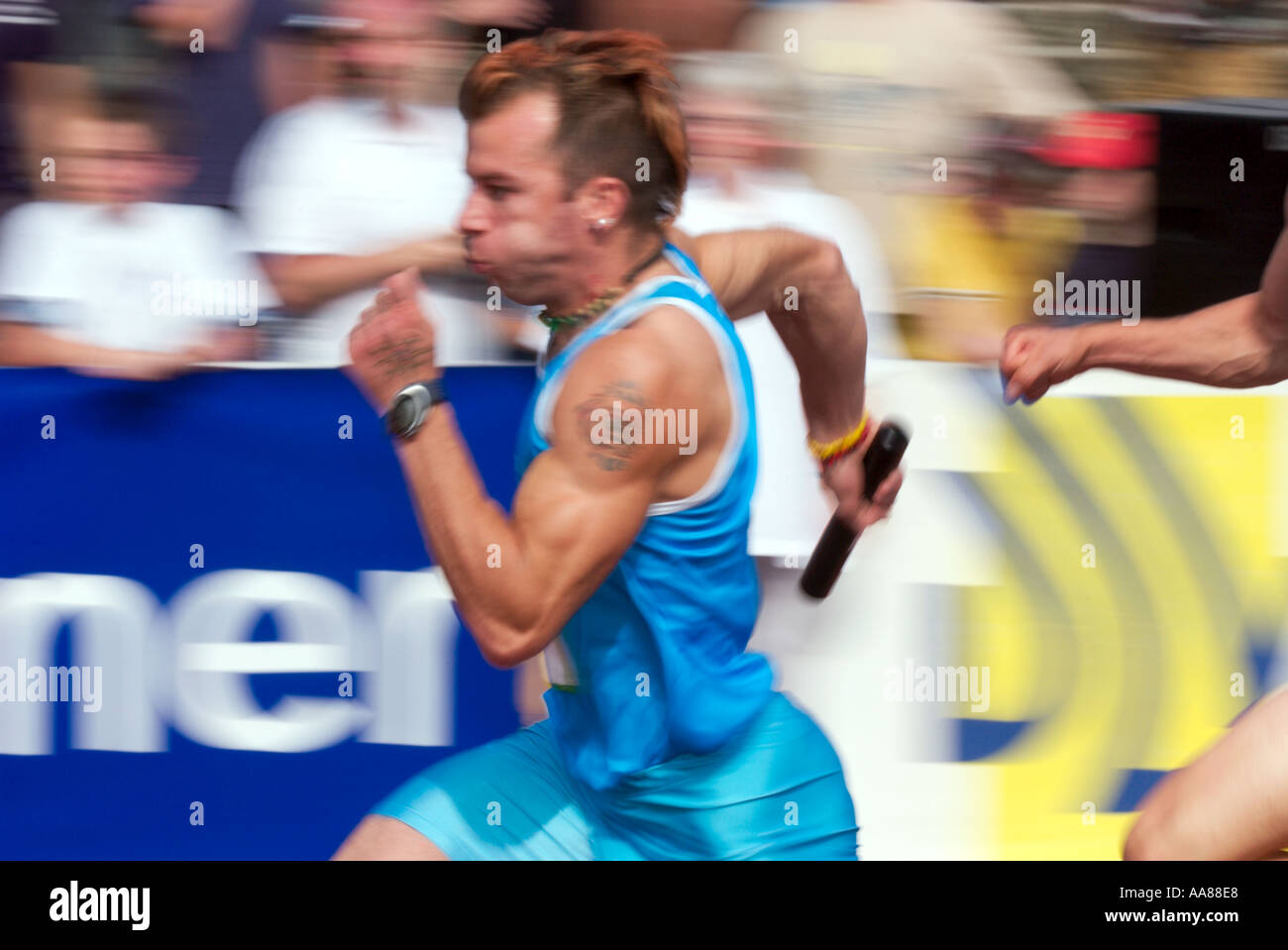 Relay race Stock Photo - Alamy