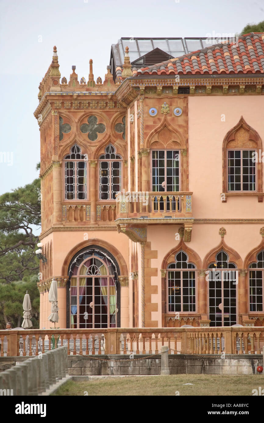 The unique John Ringling House in Sarasota in scenic Florida USA Stock ...