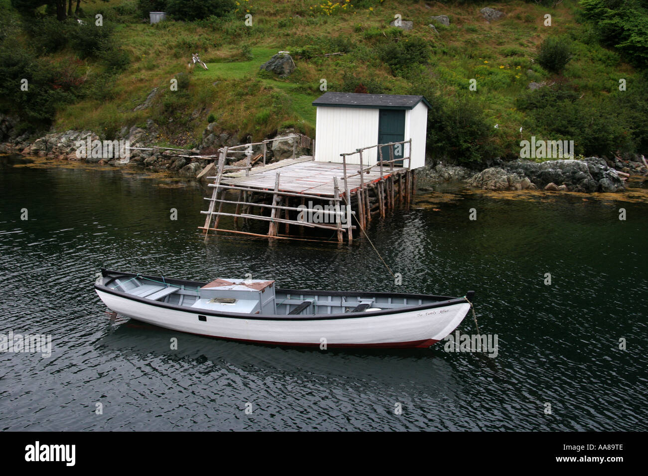Newfoundland dory boat hi-res stock photography and images - Alamy