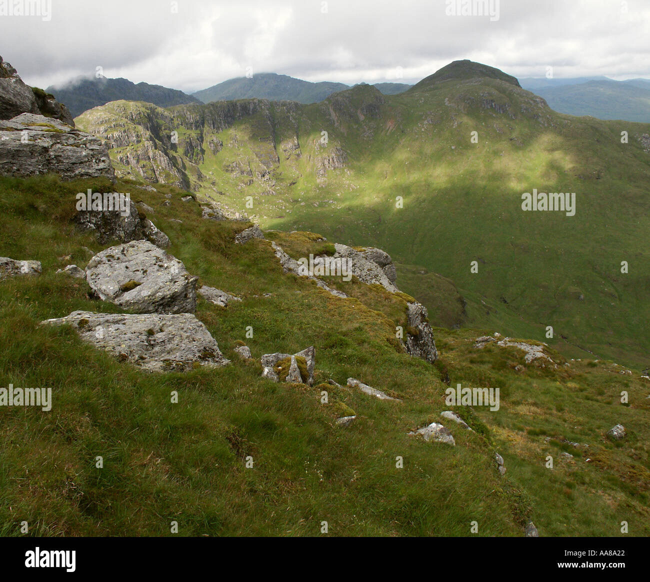 Creag Tharsuinn Beinn Narnain Stock Photo - Alamy