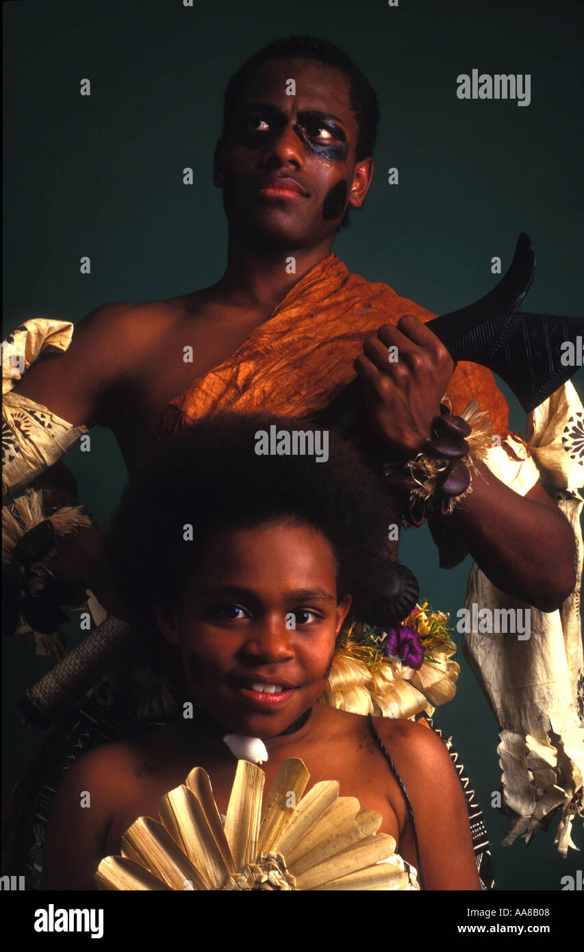 Fijian traditional Dress Stock Photo - Alamy