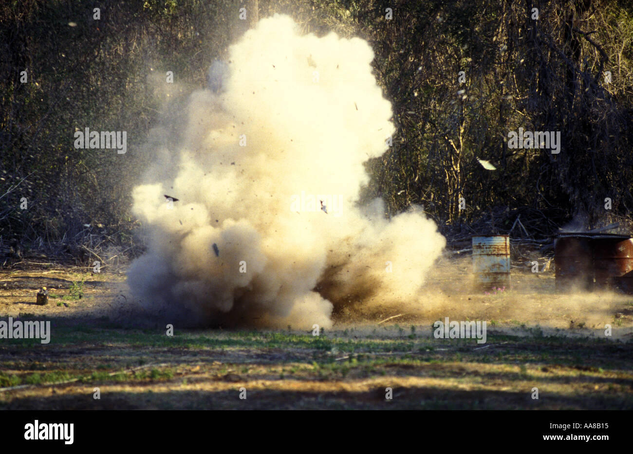 Shrapnel explosion hi-res stock photography and images - Alamy