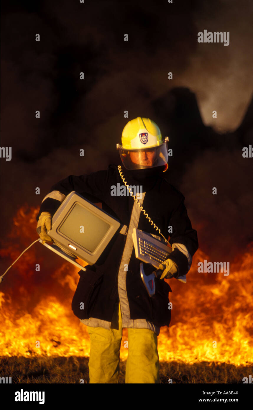 Business recovering from fire hi-res stock photography and images - Alamy