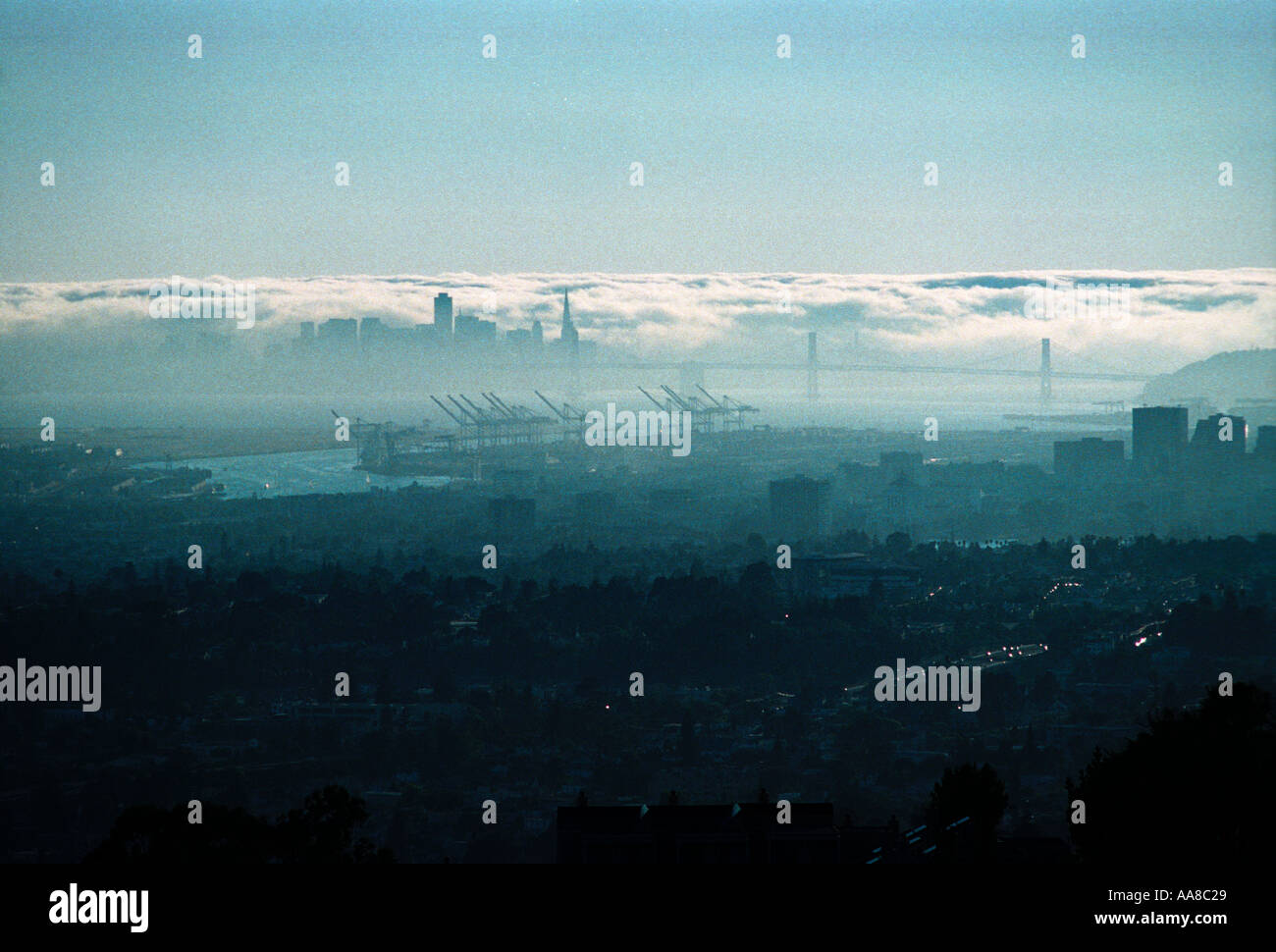 San Francisco Fog Stock Photo - Alamy