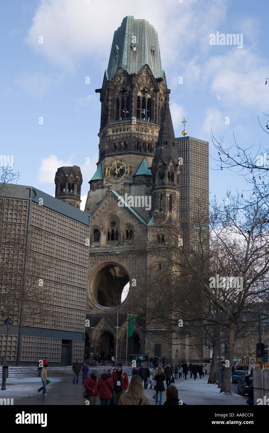 KAISER WILHELM MEMORIAL CHURCH BERLIN GERMANY Stock Photo - Alamy