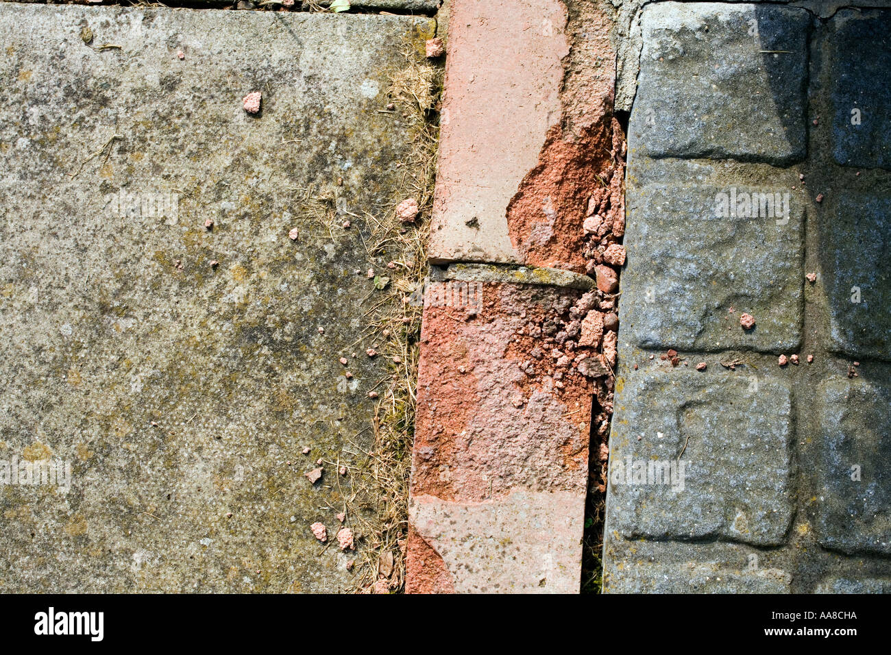 Frost damage to brick Stock Photo - Alamy