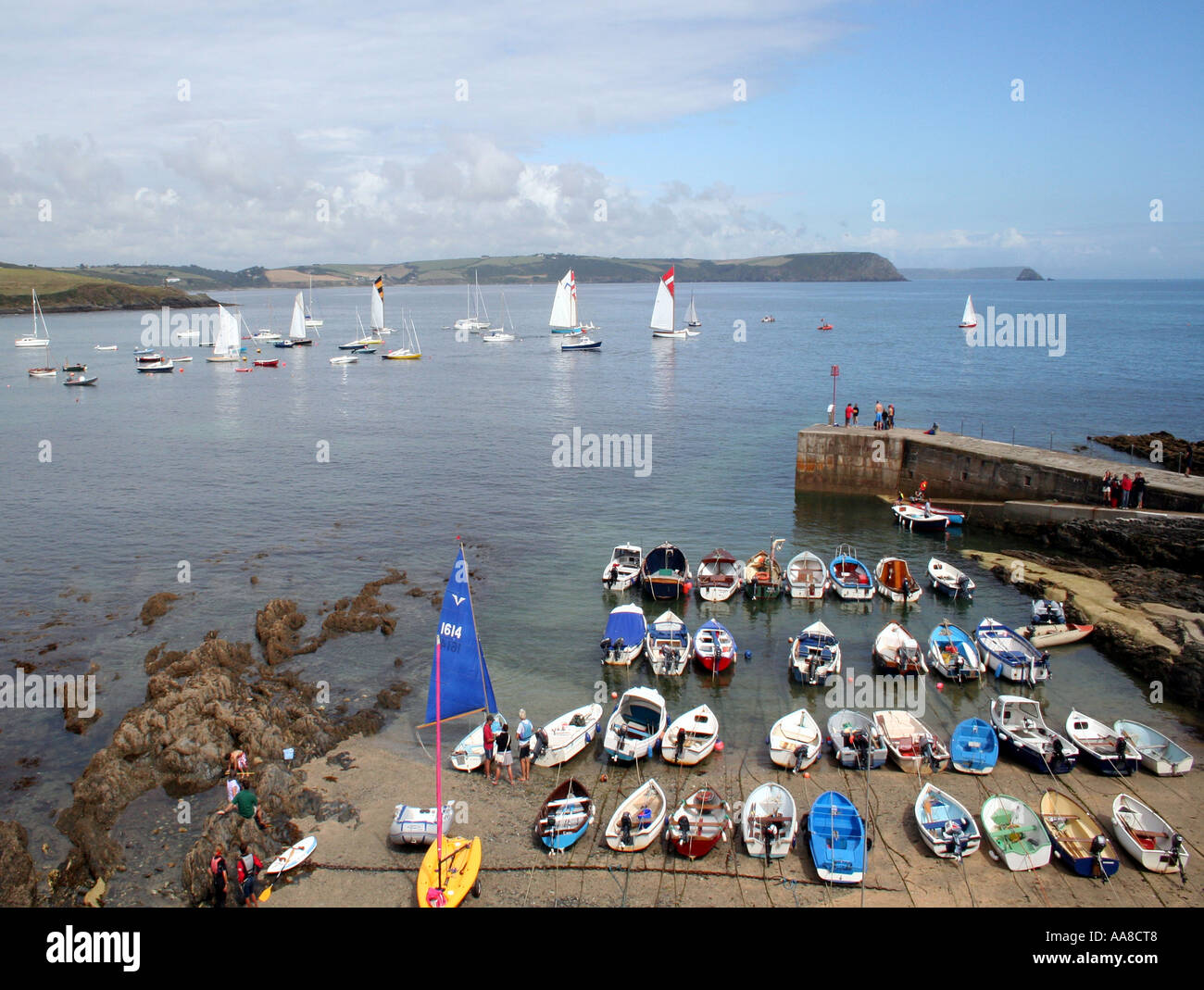 Cornwall sailing hi-res stock photography and images - Alamy