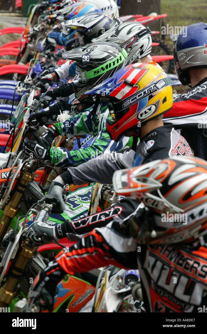 British motocross championship racing hawkstone hi-res stock ...