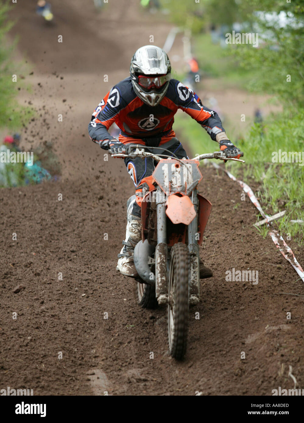 British motocross championship racing hawkstone hi-res stock ...