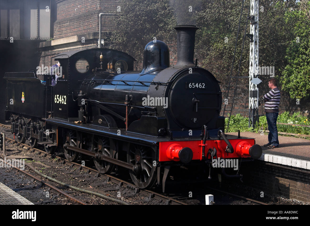 J15 steam locomotive at Sheringham on the North Norfolk Railway Stock ...