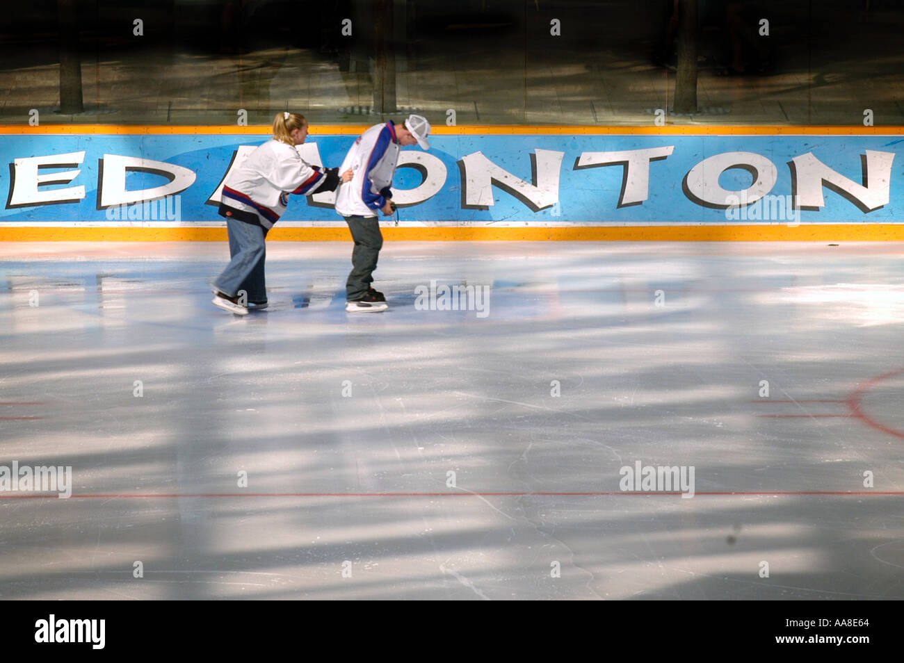 West edmonton mall ice rink hi-res stock photography and images - Alamy