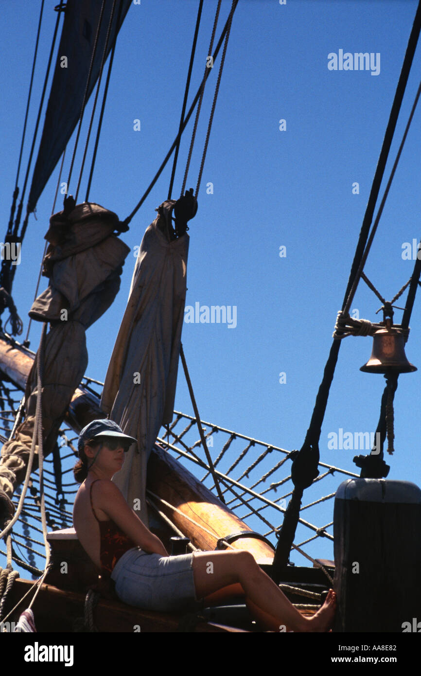 Tall sailing ship soren larsen hi-res stock photography and images - Alamy