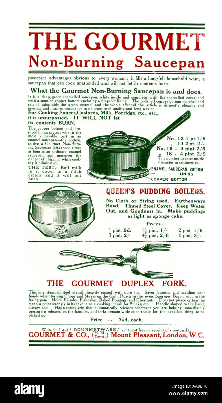 Victorian cooking pots Cut Out Stock Images & Pictures - Alamy