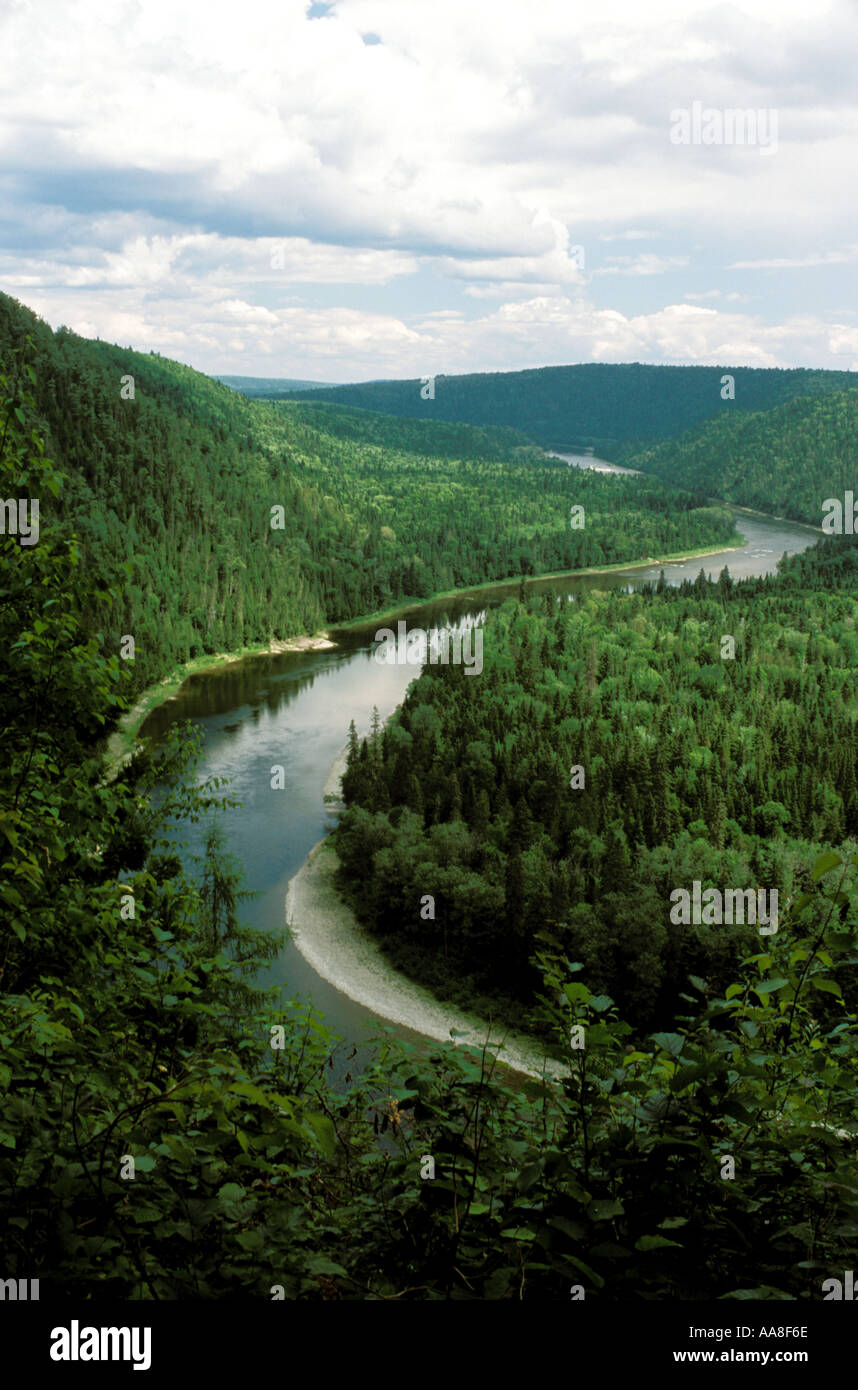 Oxbow restigouche river hi-res stock photography and images - Alamy