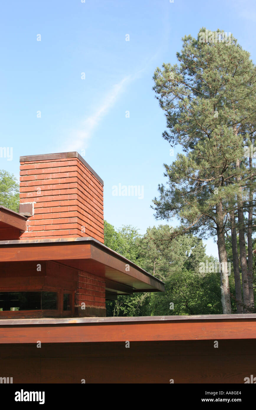 Frank Lloyd Wright Rosenbaum House High Resolution Stock Photography ...