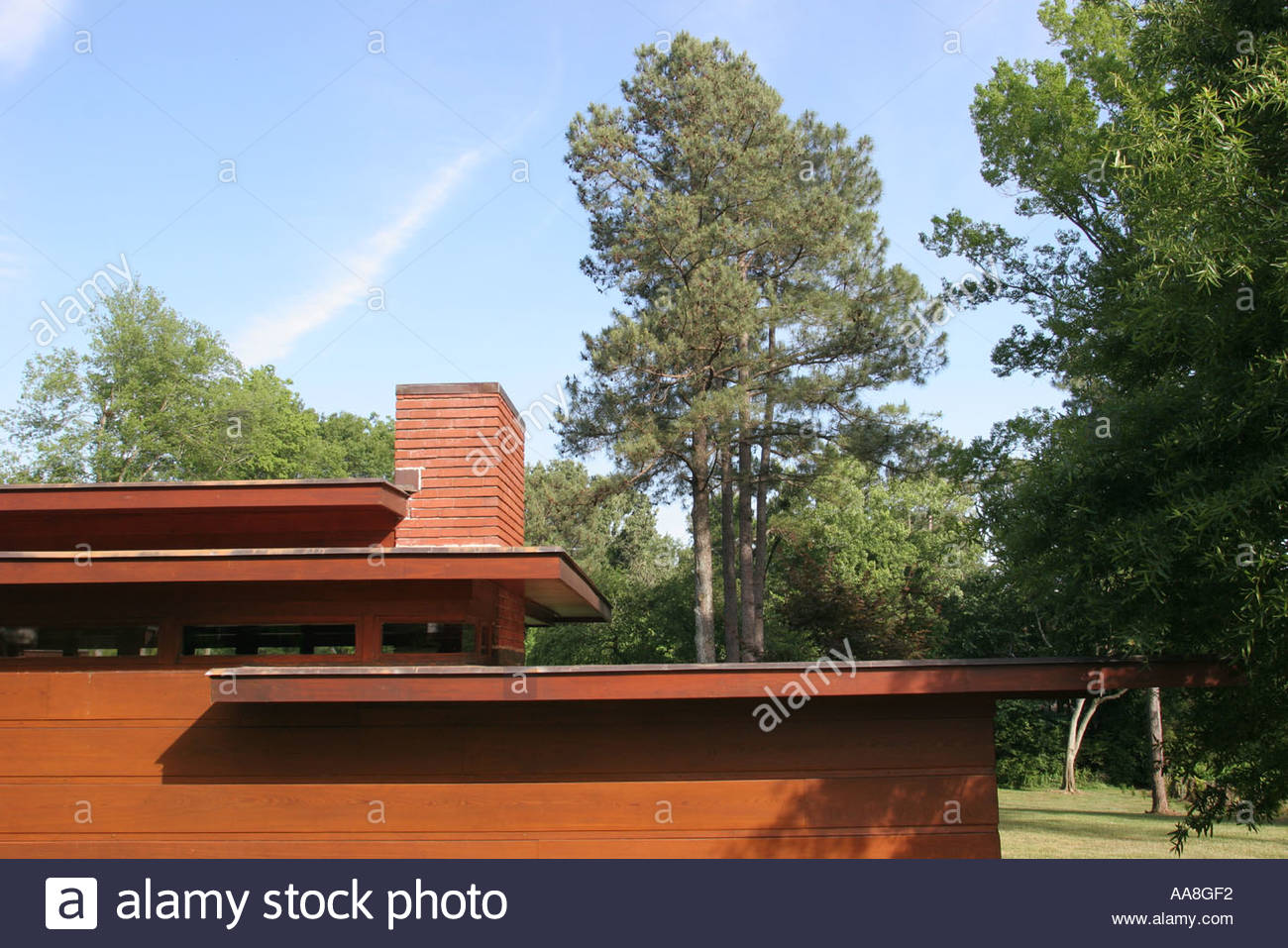 Usonian House Frank Lloyd Wright Stock Photos & Usonian House Frank ...