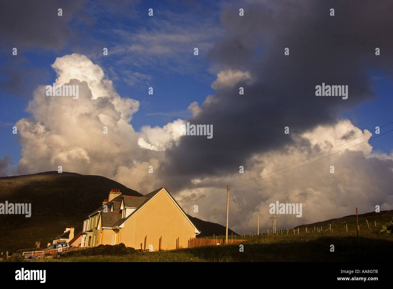 Leverburgh Harris Island Scotland United Kingdom Stock Photo - Alamy
