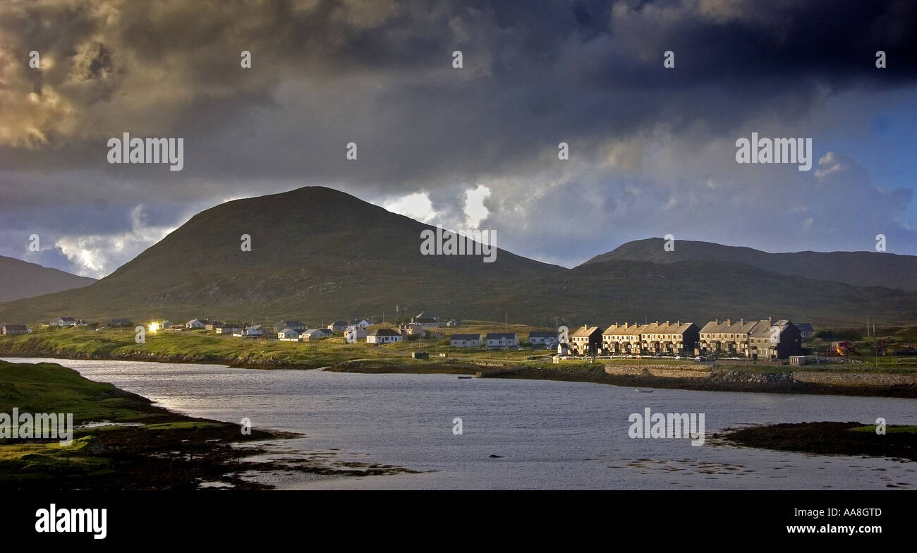 Leverburgh Hebrides Harris island Scotland United Kingdom Stock Photo ...
