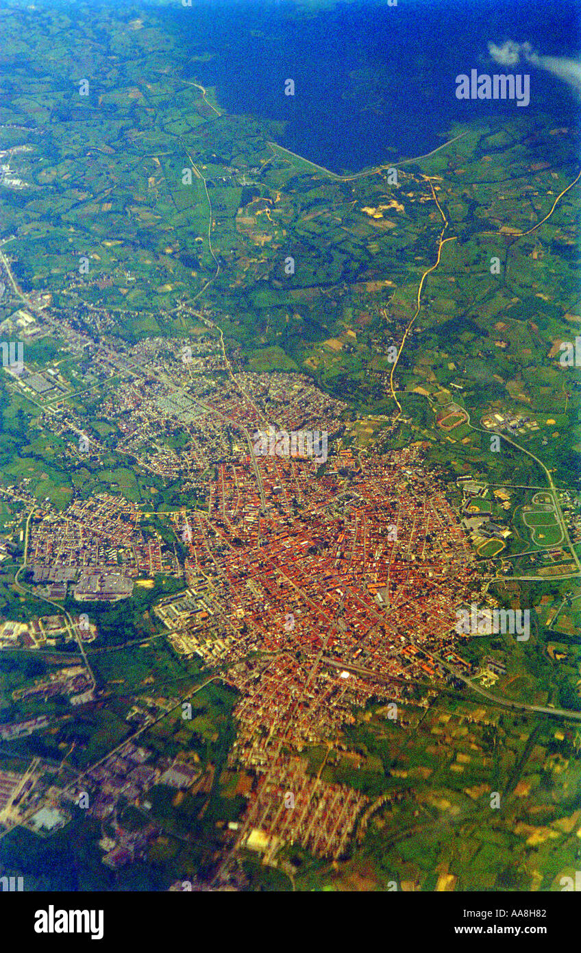 Aerial view of Cuba Stock Photo - Alamy