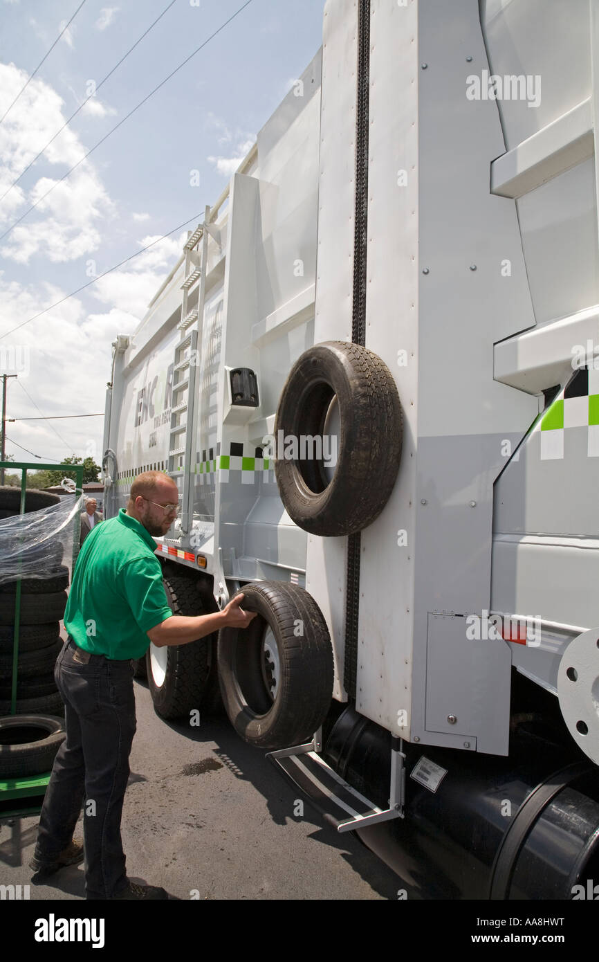 Truck tyre tyres hi-res stock photography and images - Alamy