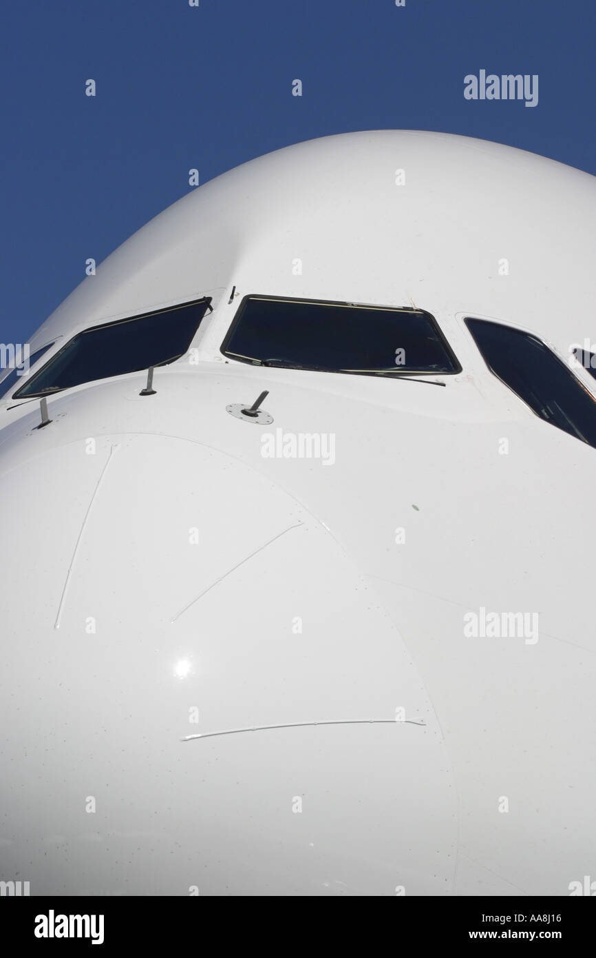Airbus A380 new double decker passenger commercial airliner the largest ...