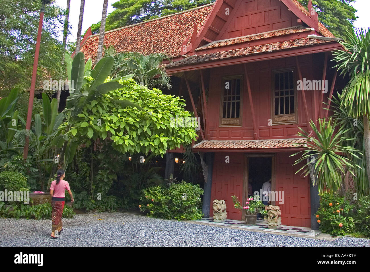 Jim Thompson museum Bangkok Thailand Stock Photo - Alamy