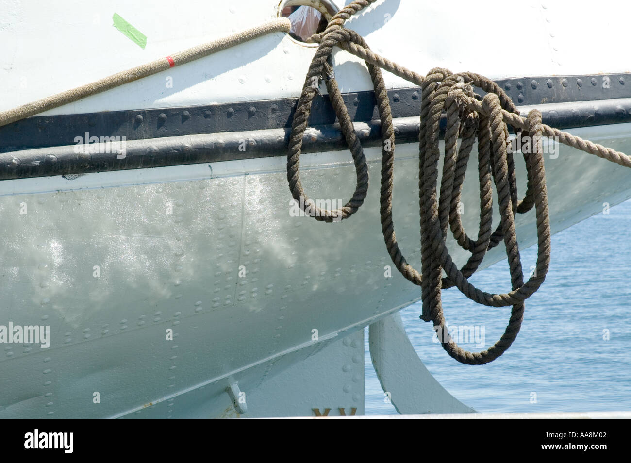 Hanging over side hi-res stock photography and images - Alamy