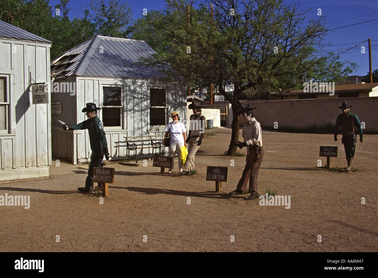 OK Corral in Tombstone Arizona OK Corral in Tombstone Stock Photo - Alamy