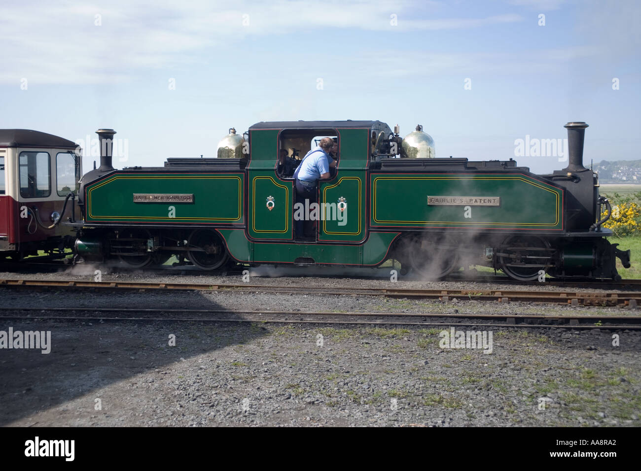 Earl of Merioneth steam Train Ffestiniog steam railway North Wales ...