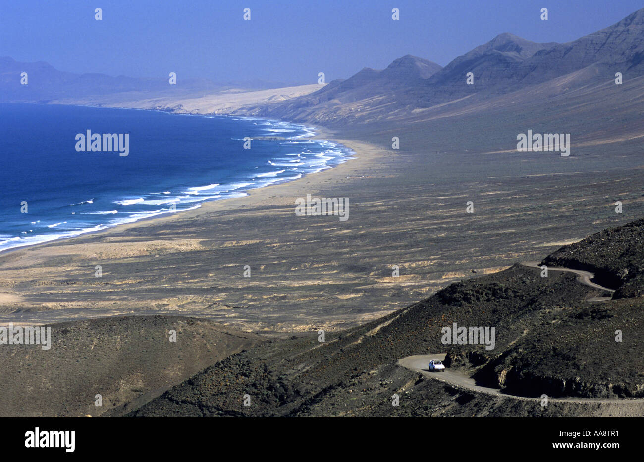 Cofete beach Fuerteventura island Canary Islands Spain Stock Photo - Alamy