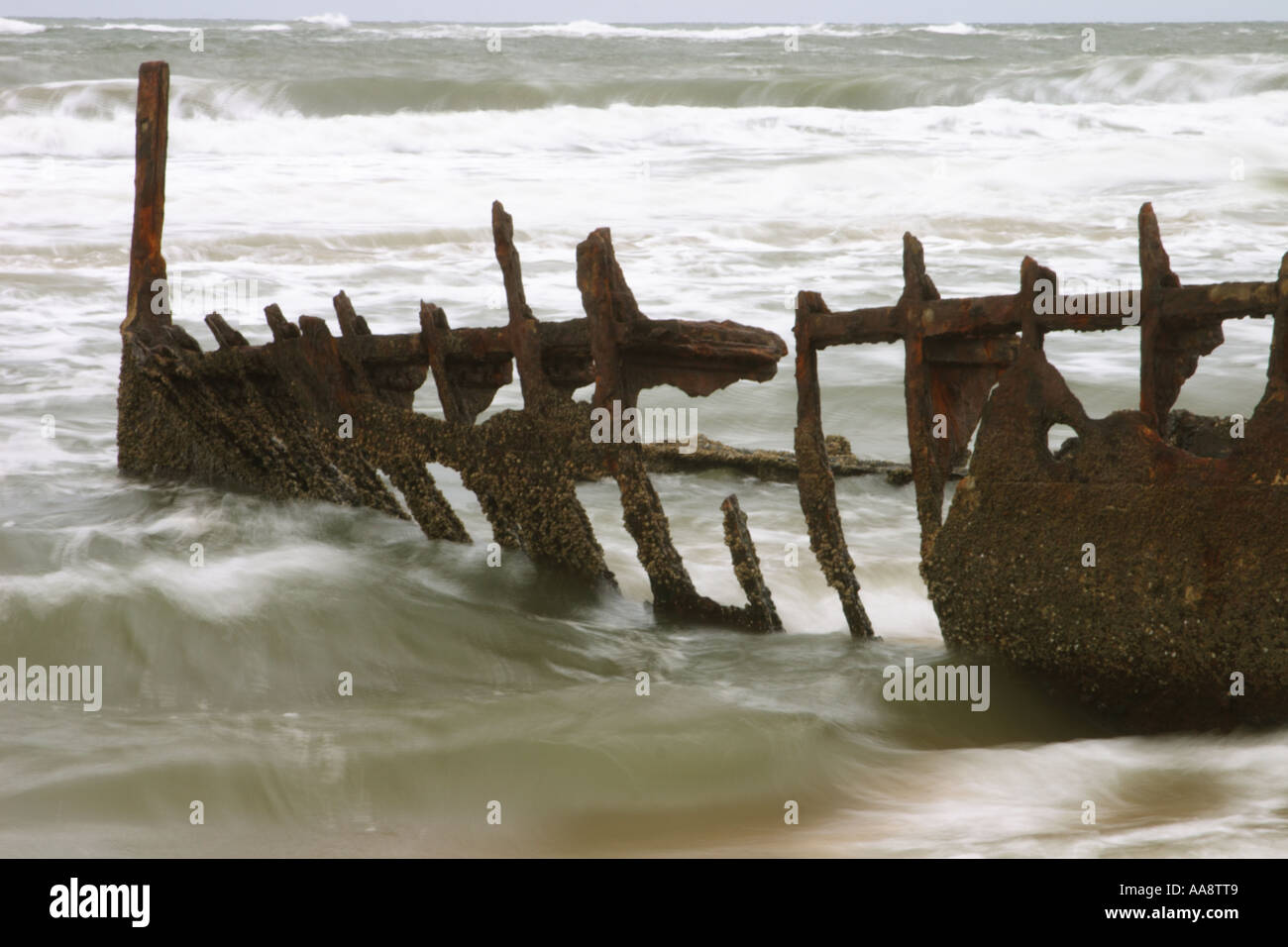 WRECK OF THE SS DICKY SUNSHINE COAST QUEENSLAND AUSTRALIA HORIZONTAL ...