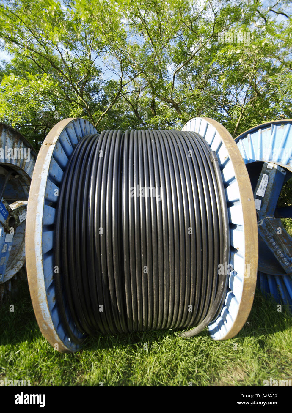 cable roll, cable reel Stock Photo - Alamy