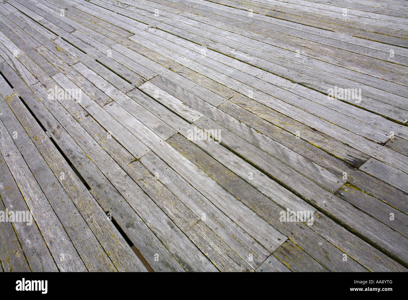 Wooden decking North pier Blackpool Lancashire England Europe Stock ...