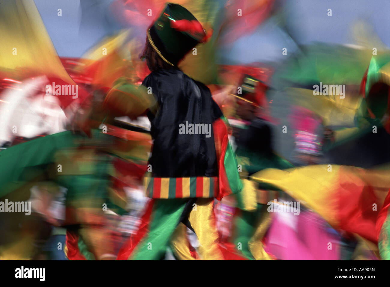 Caribbean Trinidad Carnival parade Stock Photo - Alamy