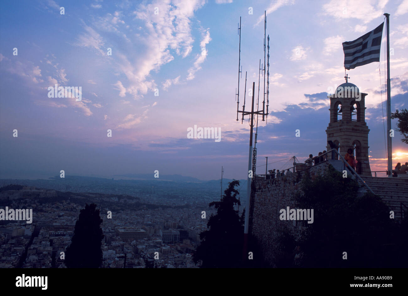 Likavittos athens hi-res stock photography and images - Alamy