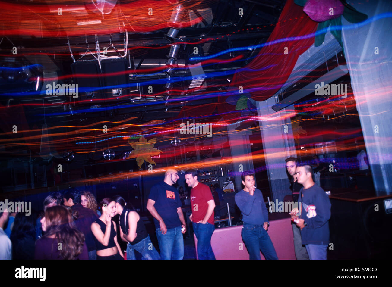 Europe Greece Athens Disco Discotheque Plussoda Stock Photo - Alamy